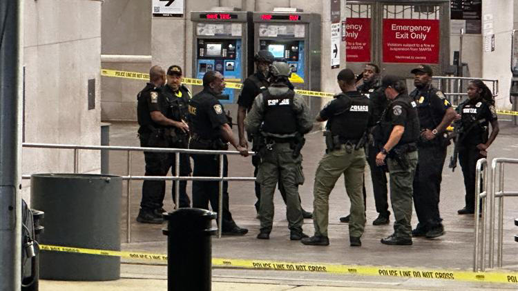 2 MARTA officers hurt in Five Points shooting, public urination ...