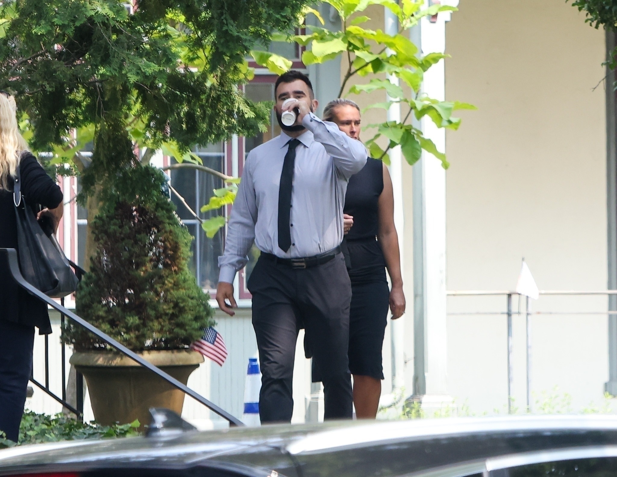 Ed Kelce’s girlfriend, Maureen Maguire, laid to rest in somber funeral