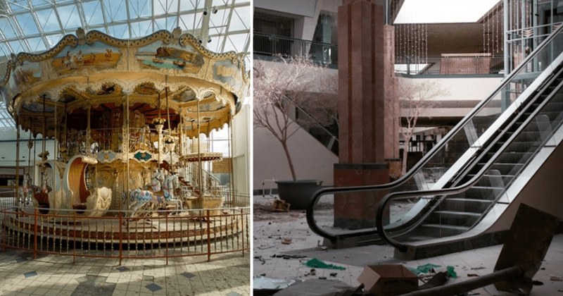 37 Eerie Snapshots of Abandoned Malls Where We Want to Play the ...