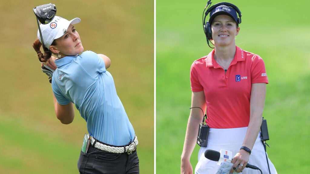 Competitor and TV commentator: Emilia Doran does double duty at the U.S ...