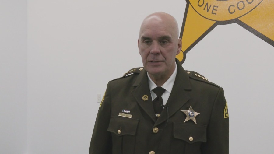 Boone County Sheriff Scott Yunk announces re-election campaign