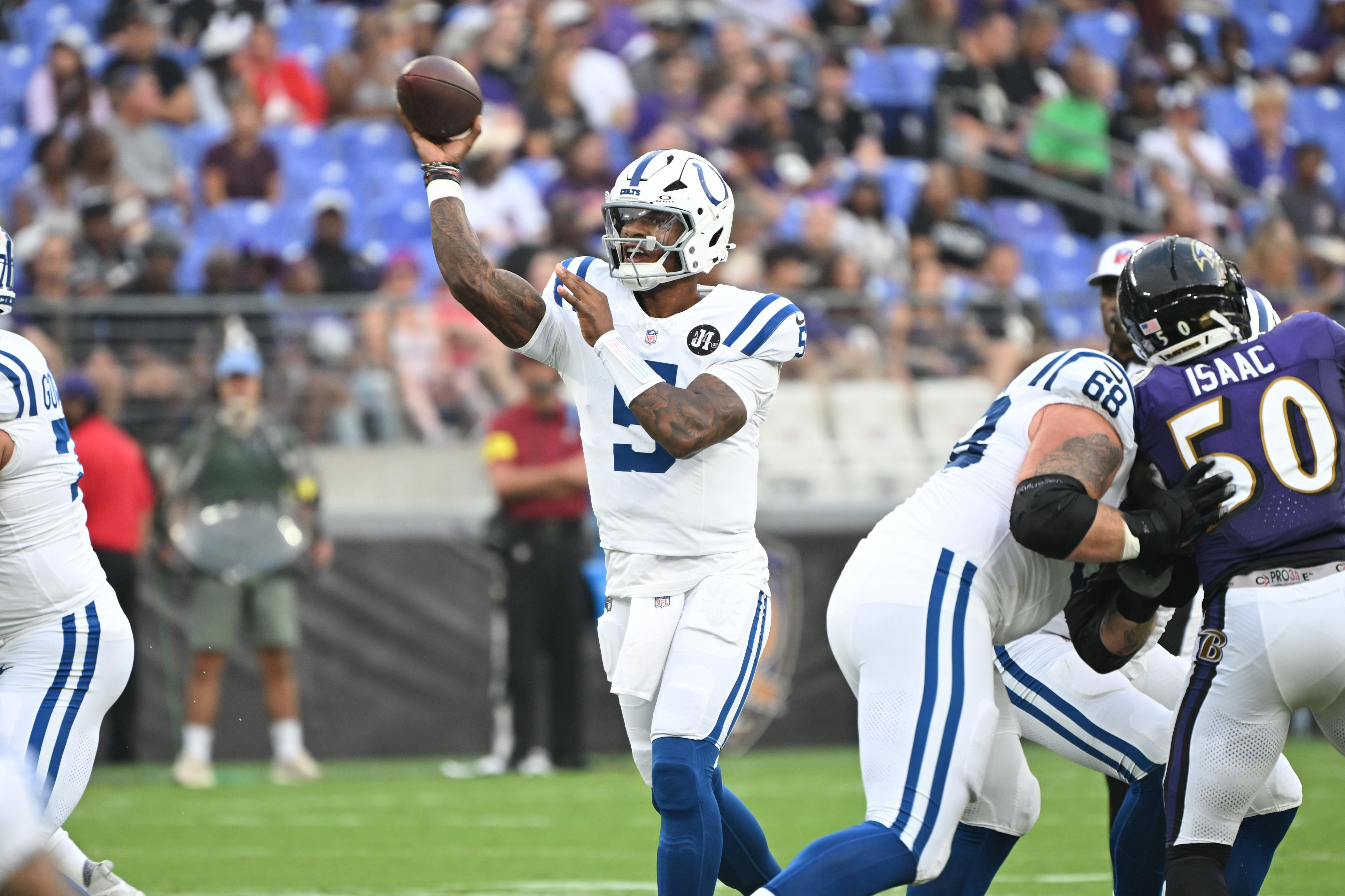 Anthony Richardson injury update: Colts QB exits preseason game vs. Ravens