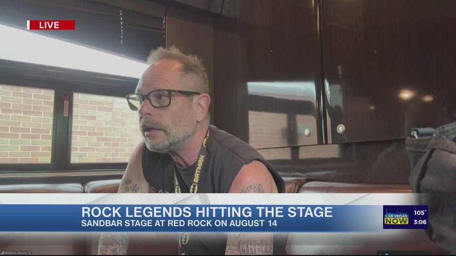 Rock Legends hitting the stage in Las Vegas