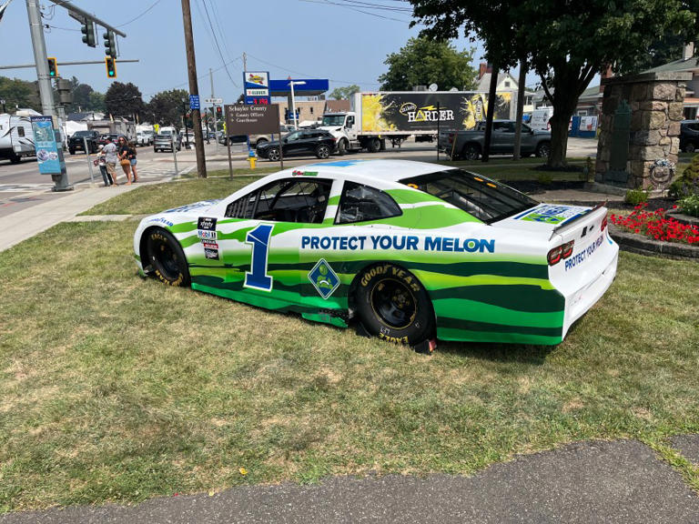 NASCAR driver Ross Chastain visits Watkins Glen