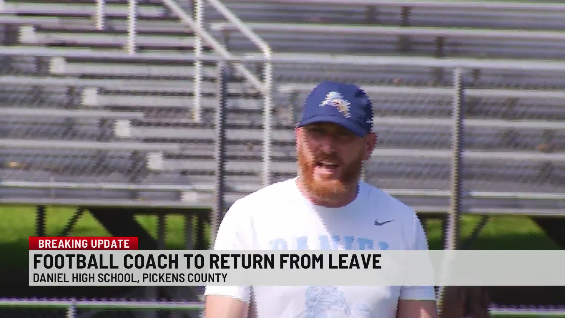 Daniel HS head football coach reinstated from leave