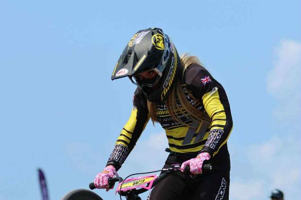 Cycling superstar from Cumbria secures podium position at BMX World ...
