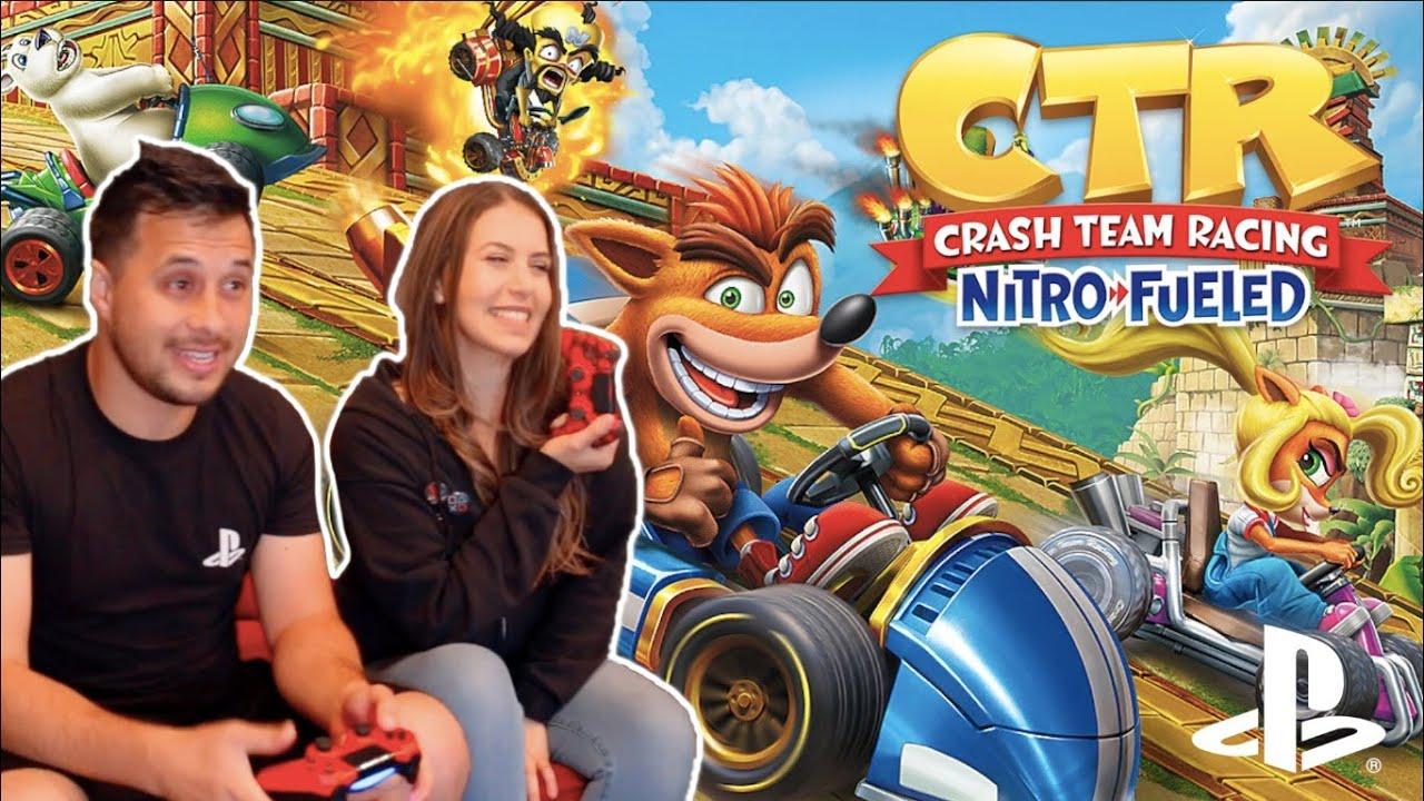 Girlfriend Owns Me Playing Crash Team Racing | Jayden Rodrigues Gaming ...