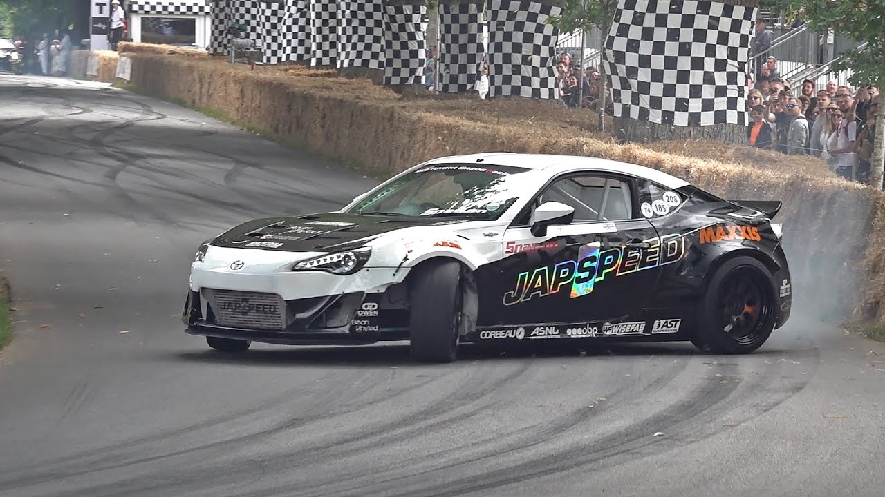 650 PS Toyota GT86 1.5JZ Turbo – Drift-Action und Burnouts beim ...