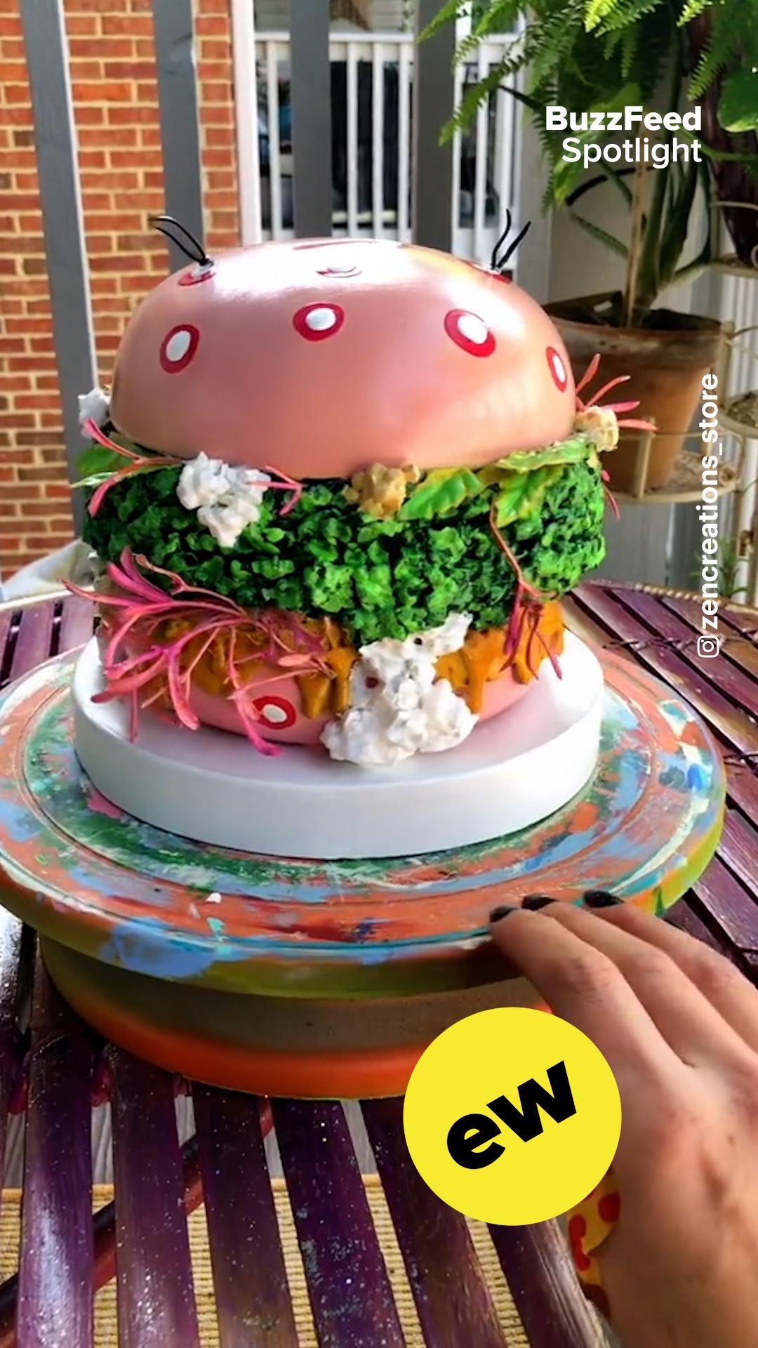 making spongebob's nasty patty