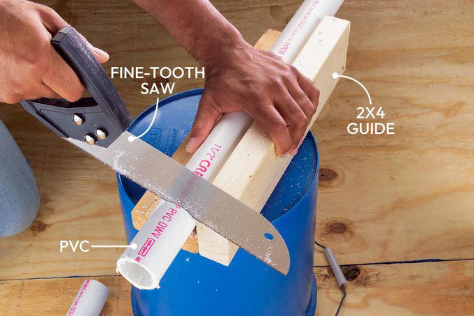 How to Glue and Join PVC Plastic Pipe