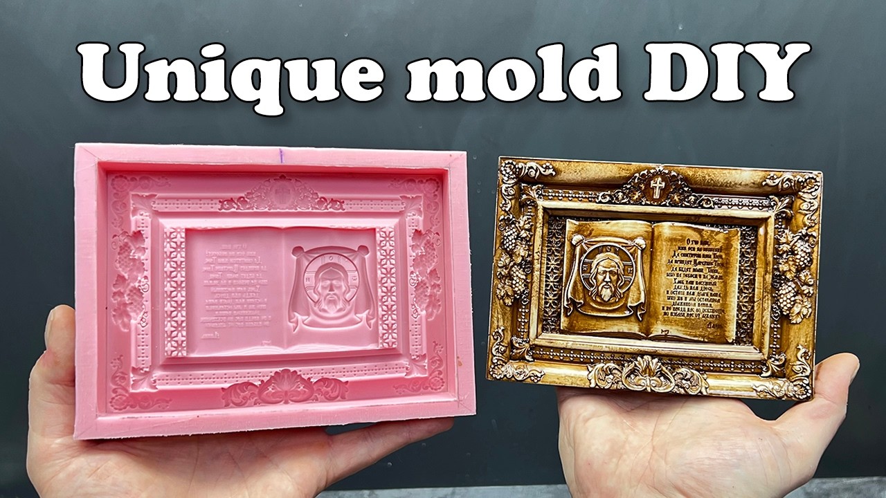 How to make a unique silicone mold at home?