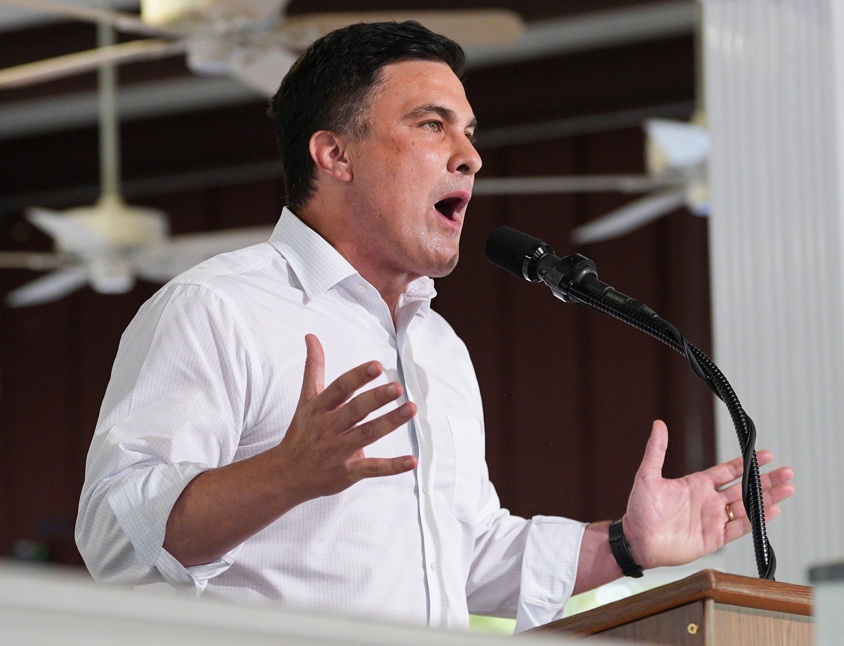 Nate Morris goes full MAGA. Can he win saying things only Trump gets ...