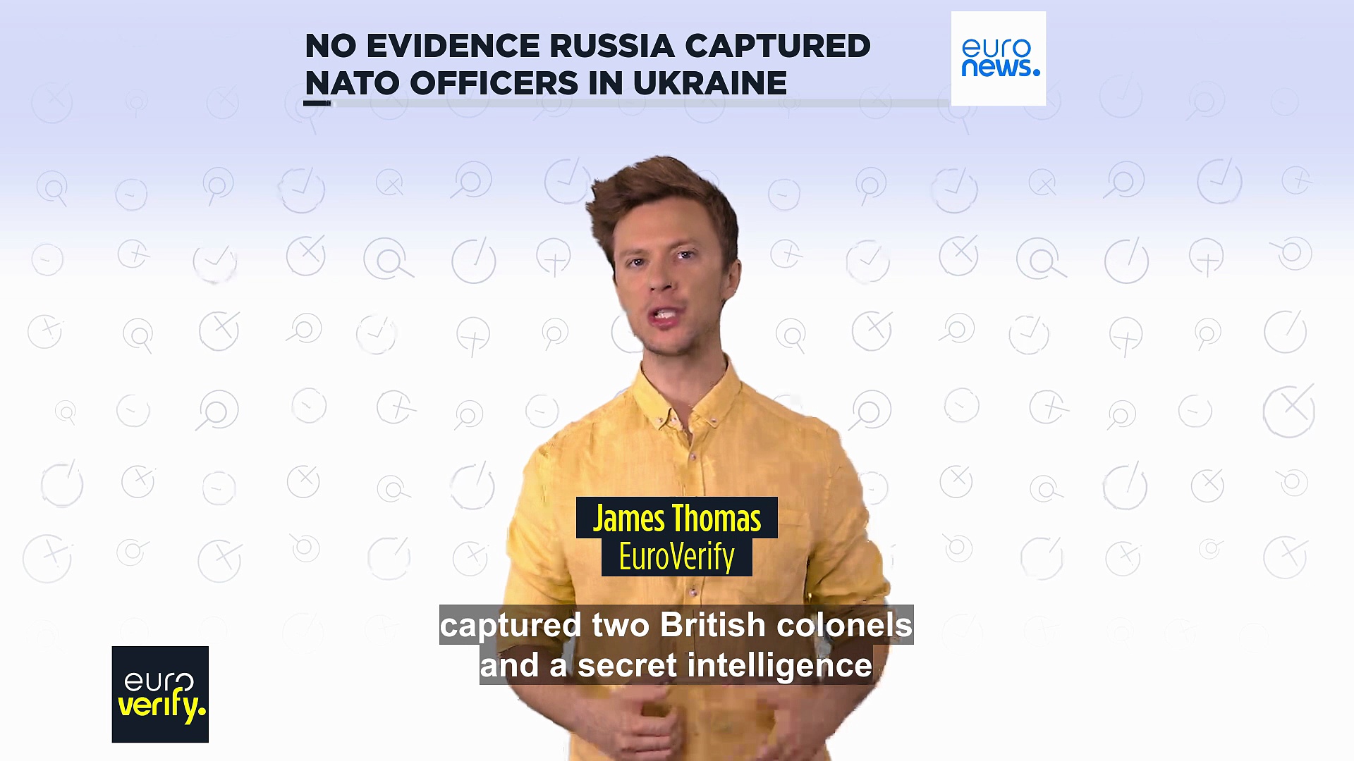 Fact check: No evidence Russia captured NATO officers in Ukraine