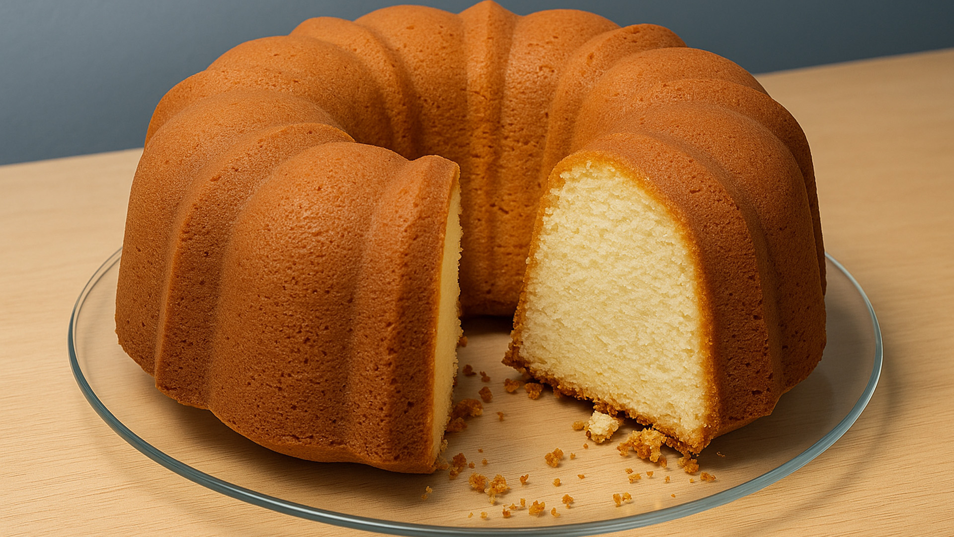 How To Make Classic Butter Bundt Cake – Soft yellow crumb and golden crust