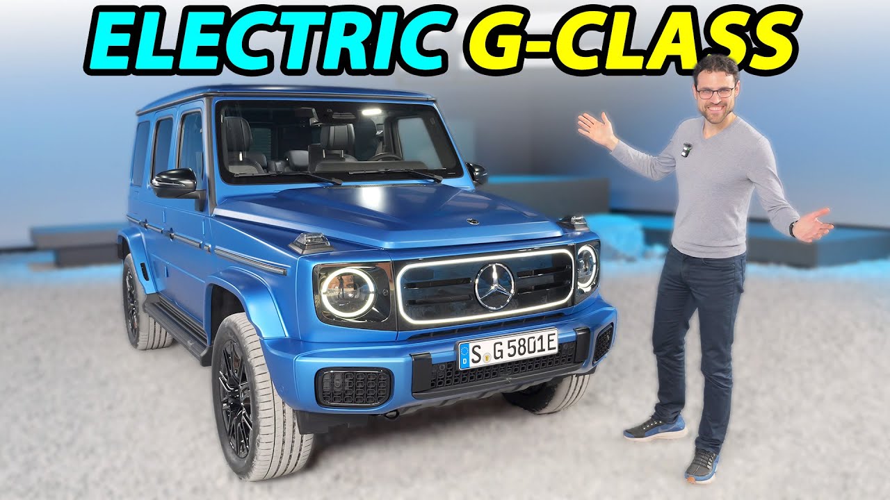 Mercedes G580 EQ Reveal – First-Ever Electric G-Class