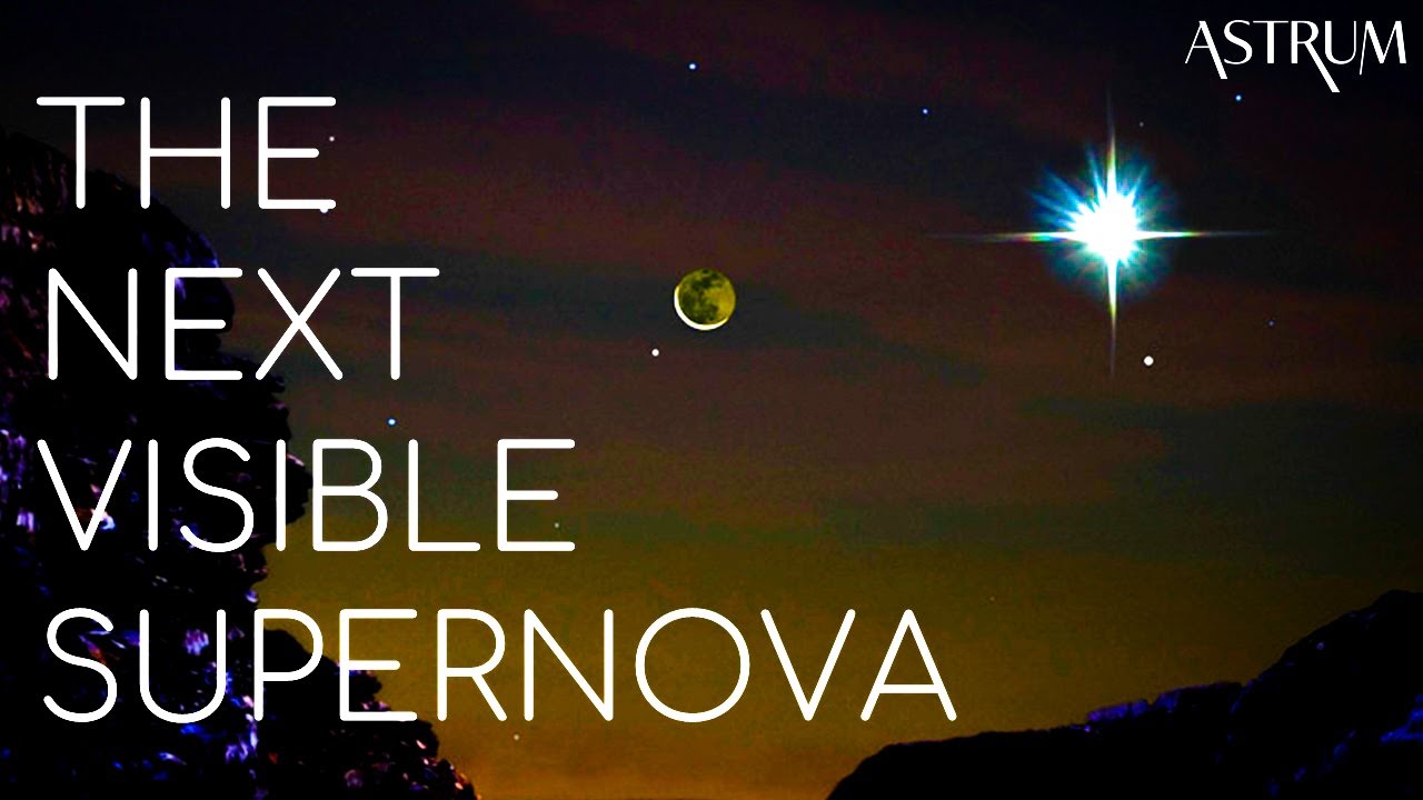 The Next Big Supernova – Predicting When It Will Be Visible Without a Telescope