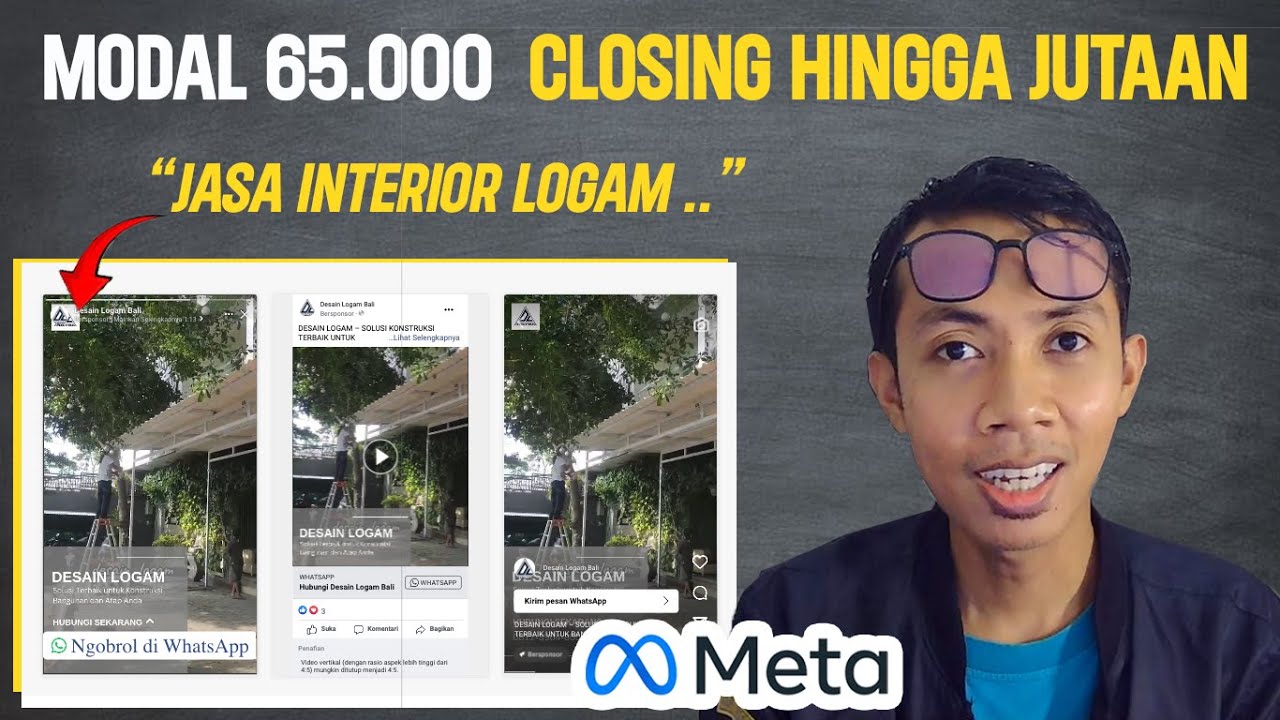 Iklan Modal 65K, Closing Jasa Desain Logam Jutaan – Tips Iklan untuk Jasa