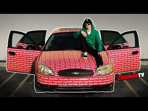 More Than a Car: The Social Experiment Behind the Viral Supreme-Wrapped ...