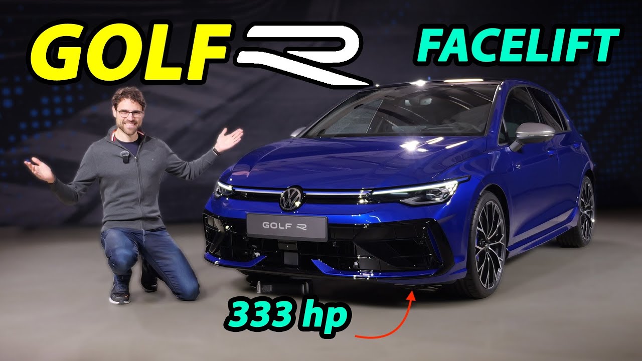 Volkswagen Golf R Facelift Premiere Review – Hot Hatch Icon Updated