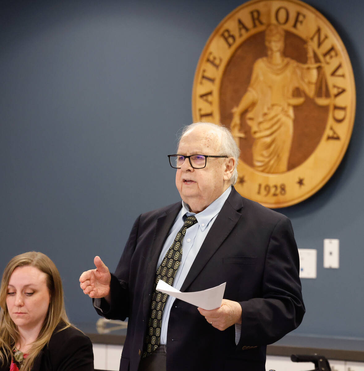 Las Vegas judge testifies, defends herself at judicial discipline hearing