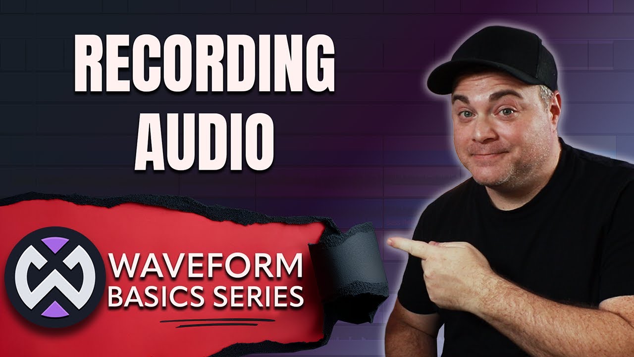 Audio Recording Basics In Tracktion Waveform Free & Pro Tutorial