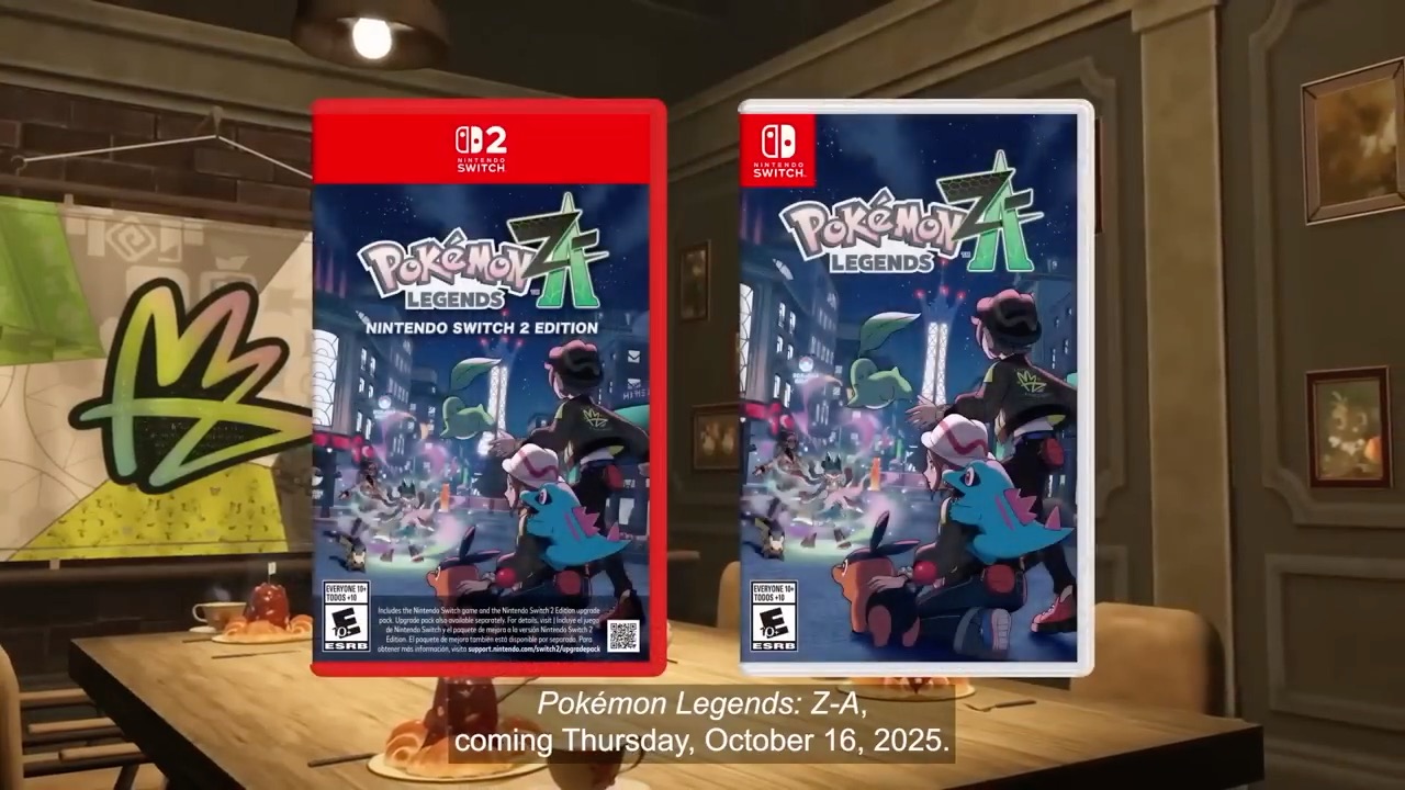 Pokemon Legends Z-A Official Game Overview Trailer