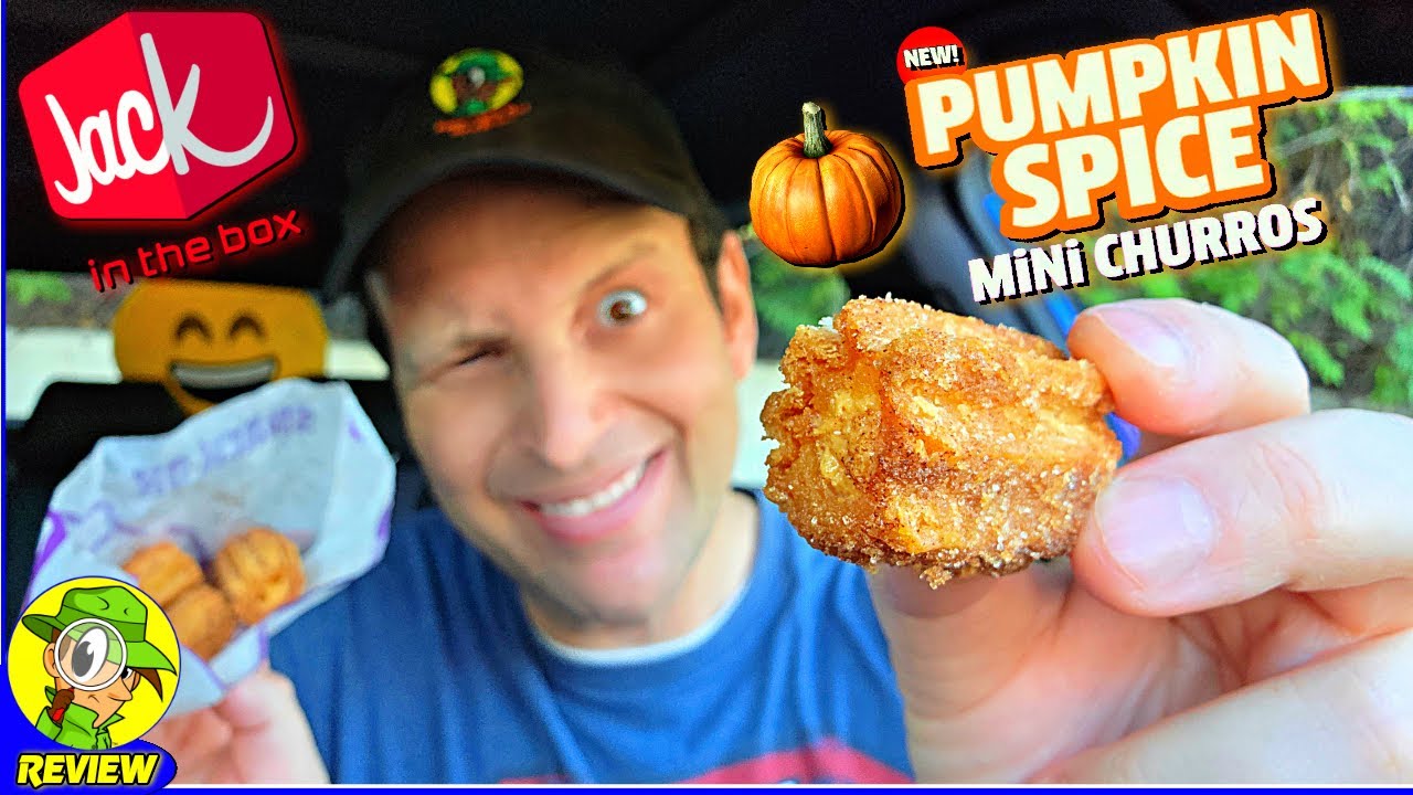 Jack in the Box Pumpkin Spice Mini Churros Review – New Dessert Release