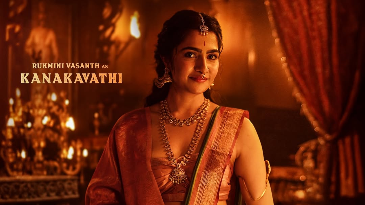 'Kantara Chapter 1' new poster: Rukmini Vasanth's first look as ...
