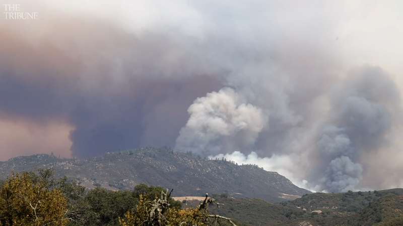 Some evacuate some shelter in place as Gifford fire moves behind Lopez Lake