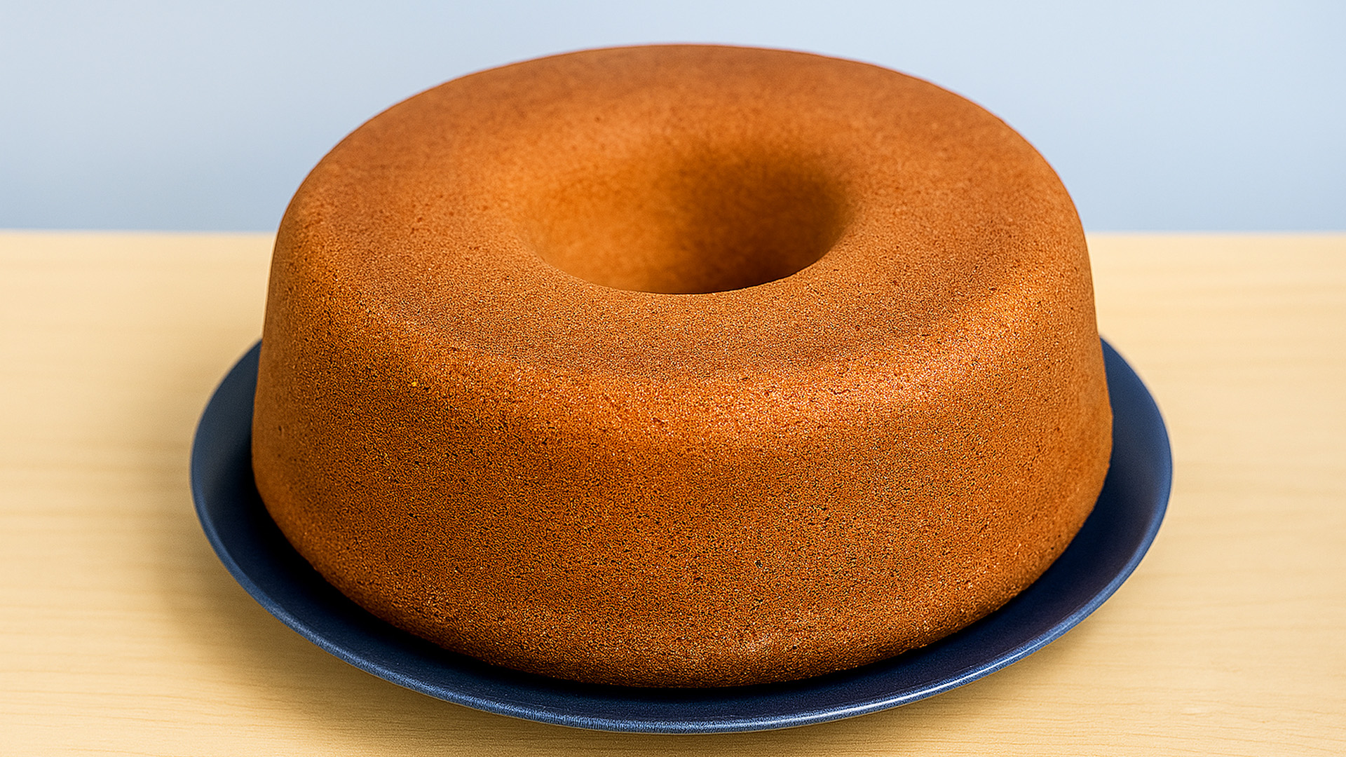 How To Make Plain Bundt Cake – Smooth golden crust with no toppings