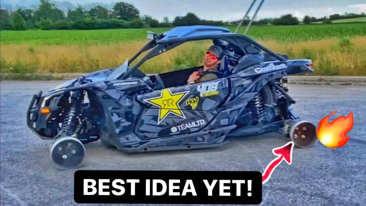 Custom Wheels 4x4 Drift SXS with Metal Tires!