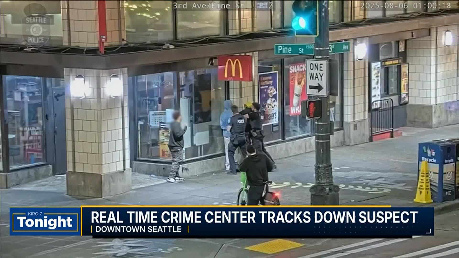 Seattle officers make arrest for assault caught on ‘Real Time Crime ...