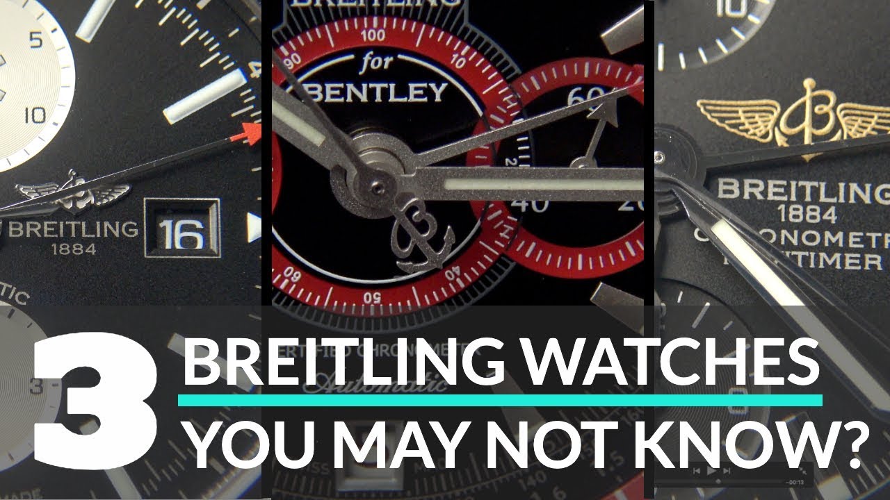 3 Breitling Watches You Might Not Know About