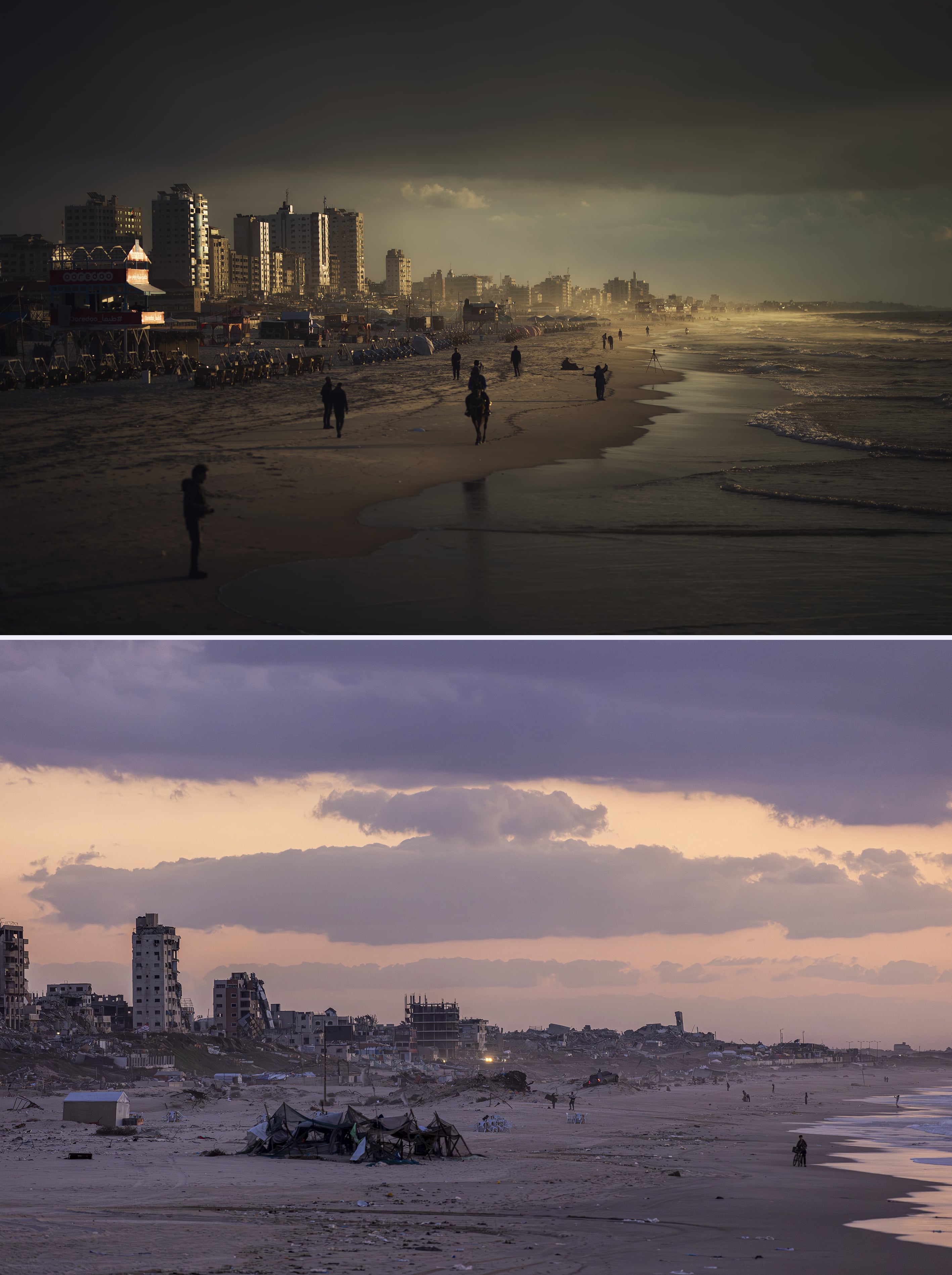 Gaza city: From the heart of the strip to an Israeli warzone