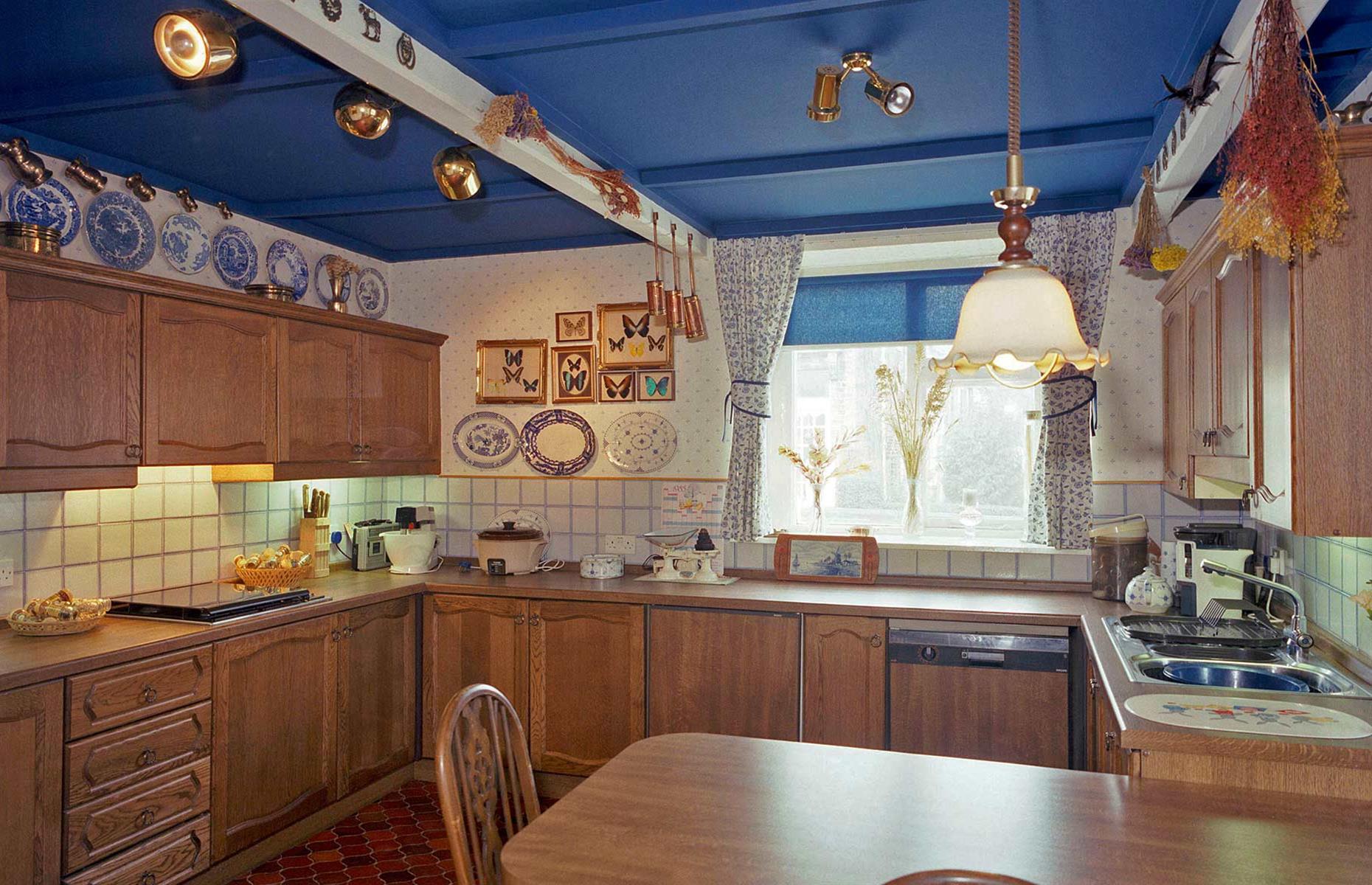 Vintage kitchen designs that were popular in the 1980s