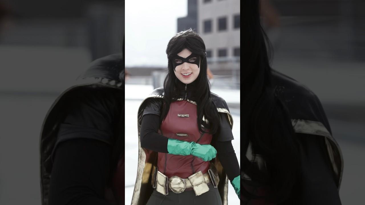 “personally, I Think It Looks Much Cooler On Me” - Robin And Dc Cosplay ⁠💥