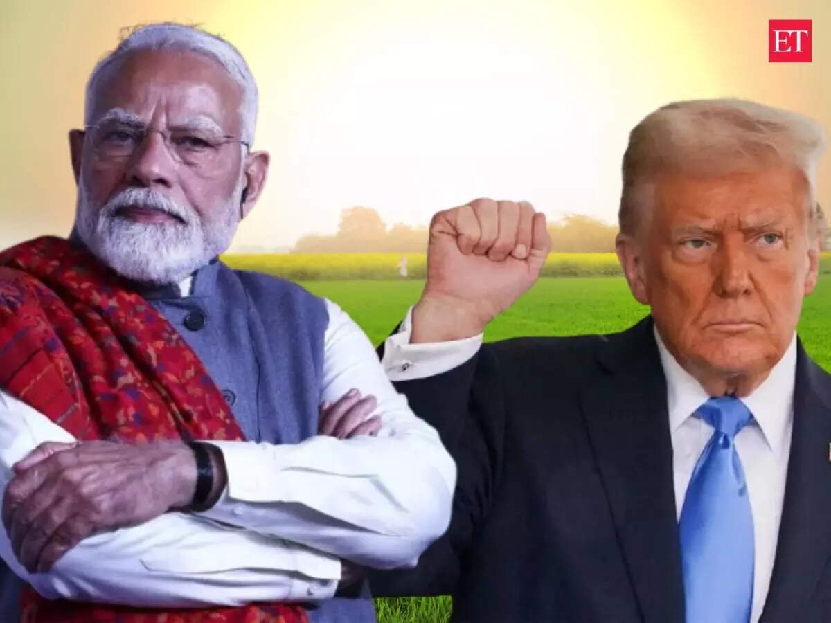 It's about Indian kisan vs American farmers