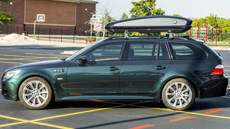 This Radical V10-Swapped BMW M5 Wagon Is For Sale