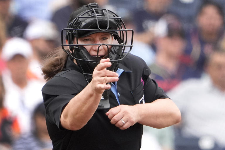 MLB’s first female umpire just received the call of a lifetime