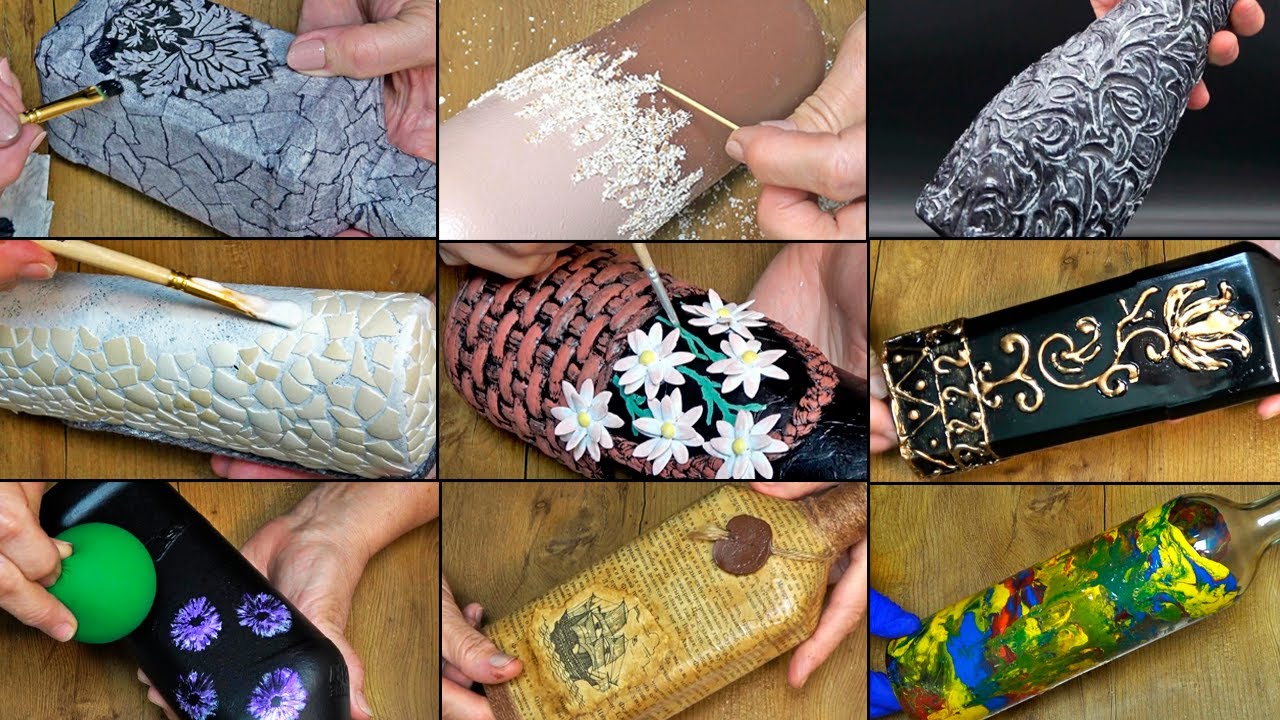 10 Amazing Bottle Crafts Using Everyday Materials