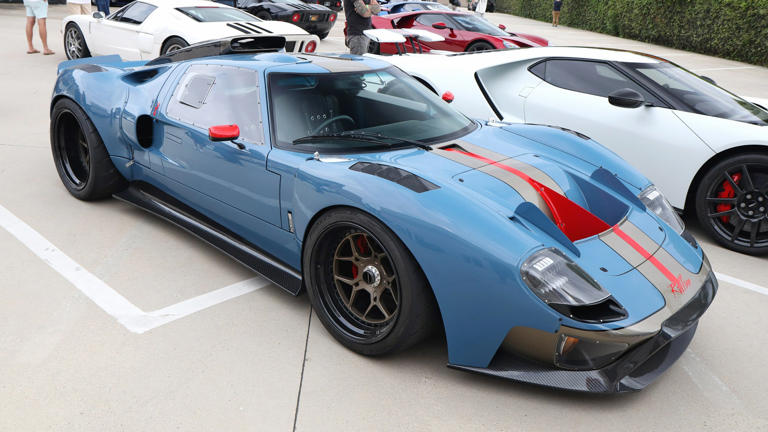 Strolling Through Ford GT Heaven at Concours and Coffee's Latest Event