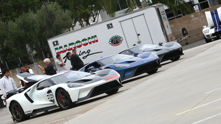 Strolling Through Ford GT Heaven at Concours and Coffee's Latest Event