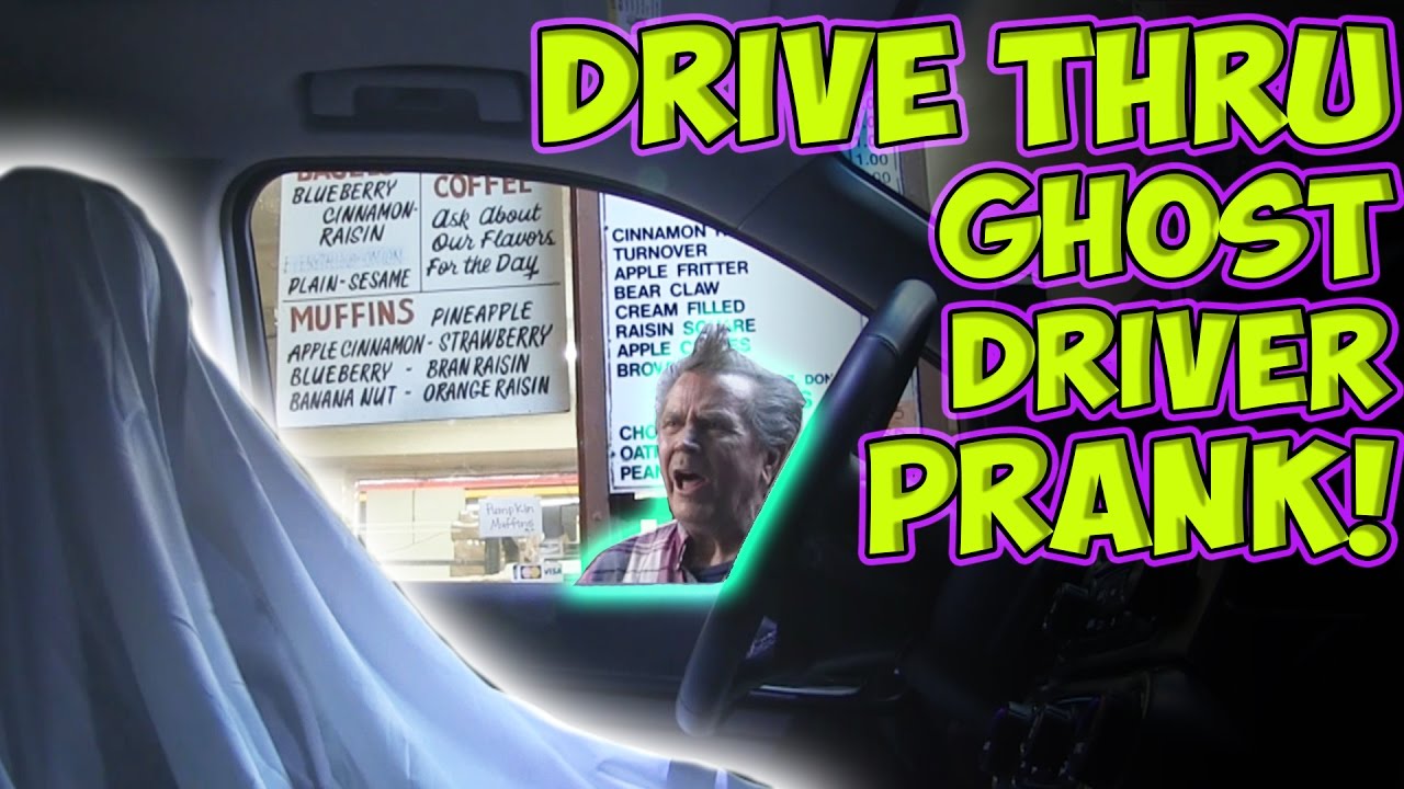 A ghost driver prank that shocks people