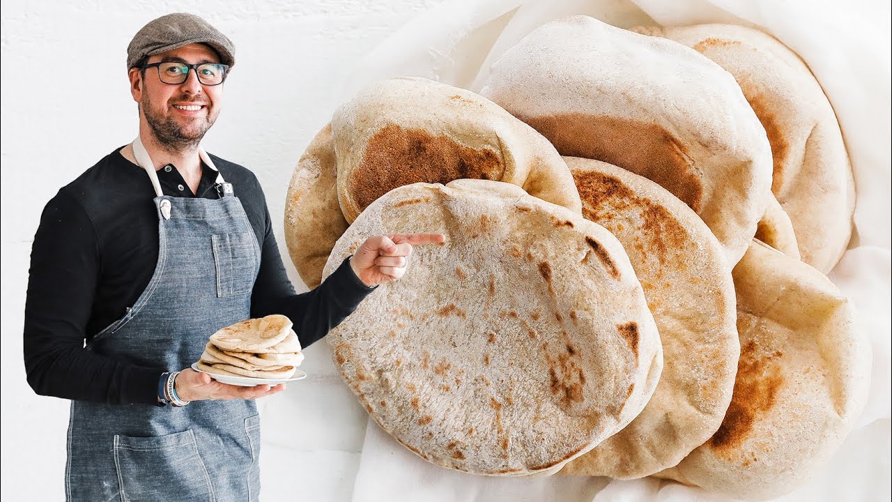 Better Than Store-Bought - Soft, Puffy Homemade Pita Bread
