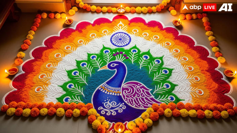 Independence Day Rangoli: 6 Easy Designs To Try At Home And Office On ...