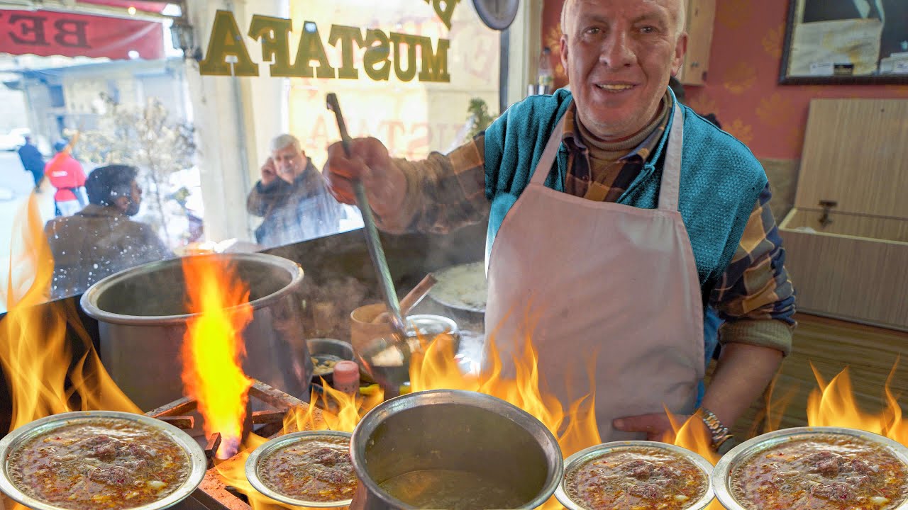 INSANE Street Food of Gaziantep, Turkey | HOW BAKLAVA IS MADE + BEST ...