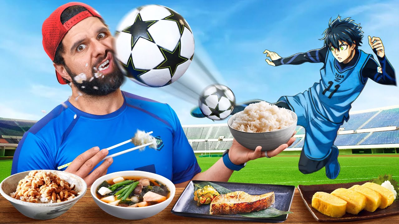 I Tried the HARDEST Soccer Diet for 7 Days (Blue Lock Challenge!)