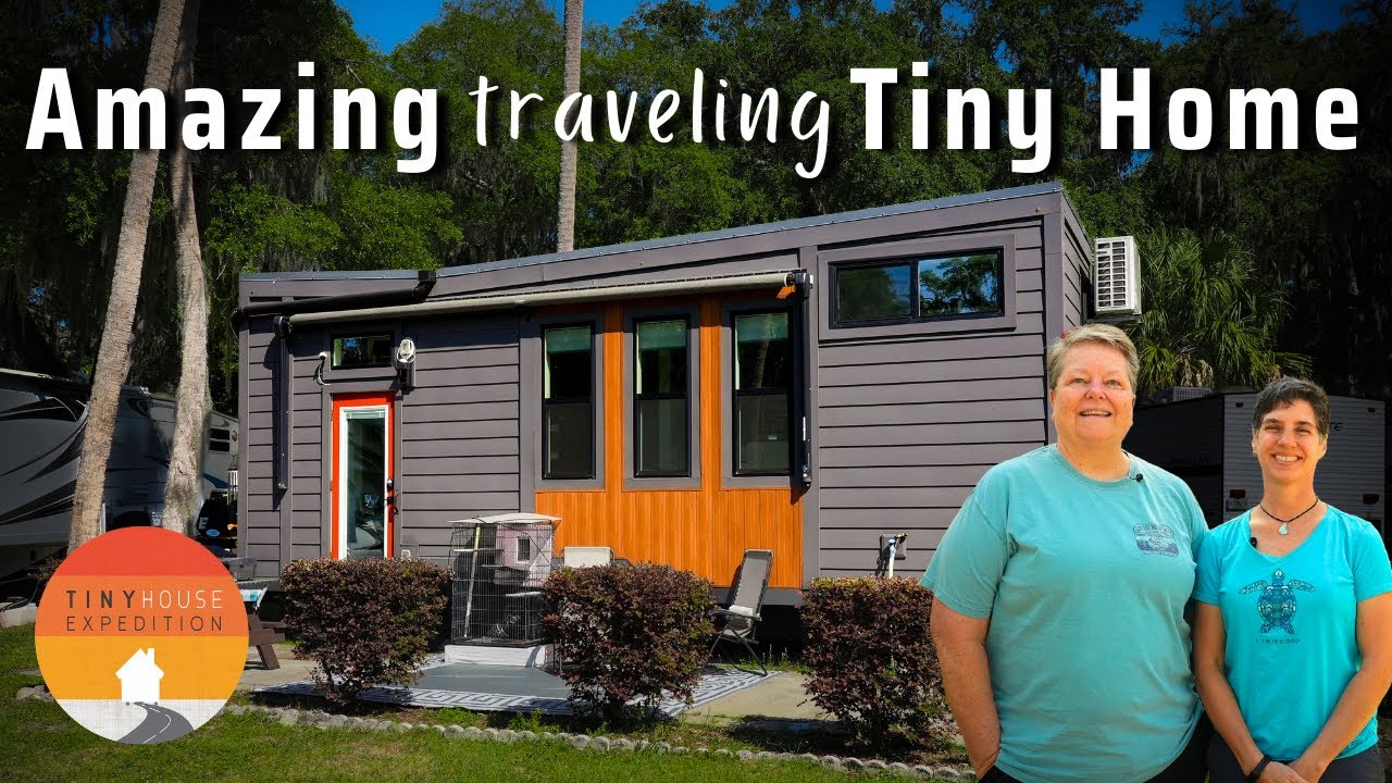 Early Retirees' Traveling Tiny House - amazing cat-friendly design!