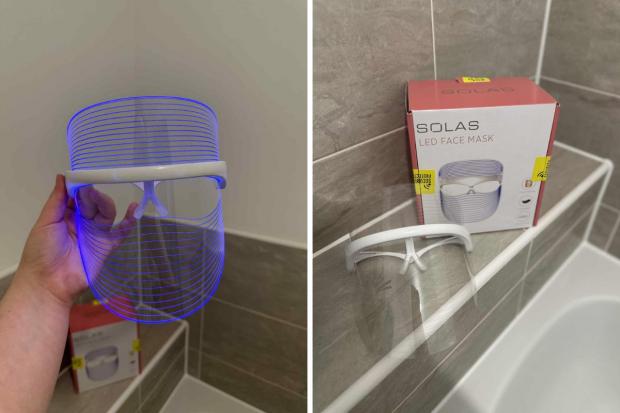 I tried Aldi’s sell-out LED mask - it’s the £12.99 acne miracle I needed