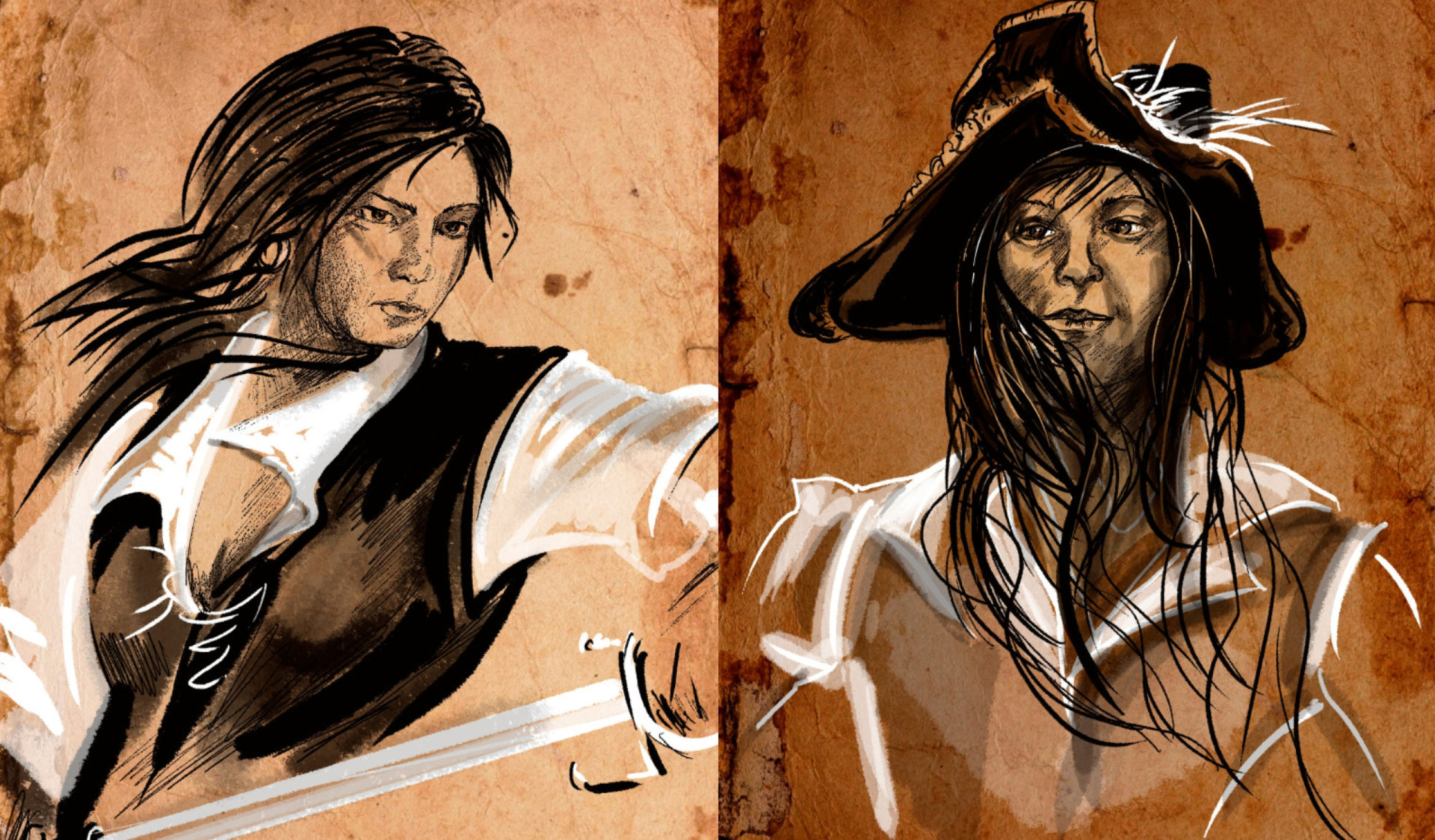 The notorious female pirates of the Seven Seas